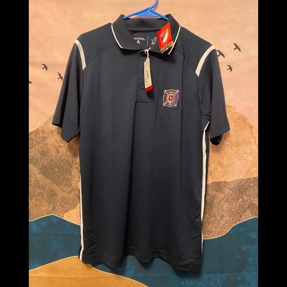 Antigua | Shirts | Chicago Fire Soccer Team Polo | Poshmark